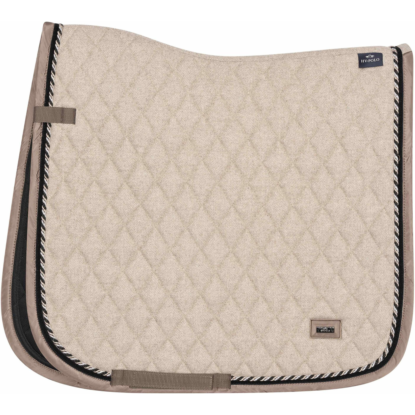 2022 HV Polo Francis Dressage Saddle Pad 802093355 - Beige - Horse - Numnahs & | The Drillshed